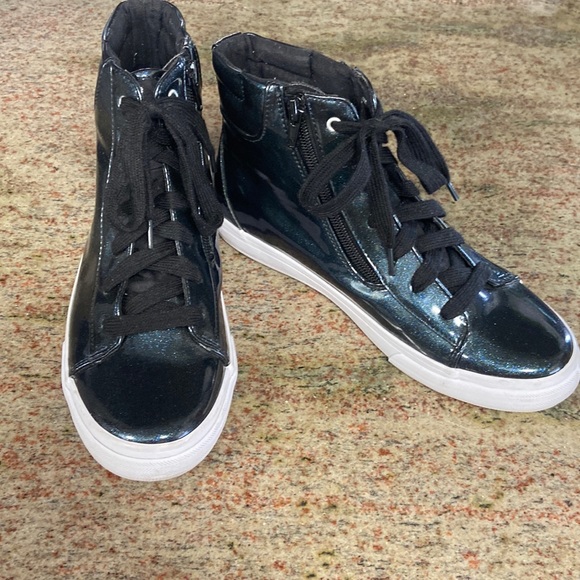 Keds | Shoes | Keds Patent Leather High Tops | Poshmark